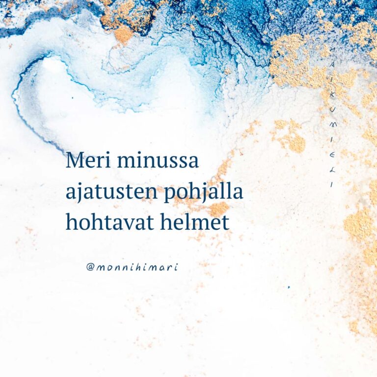 Miten haiku kirjoitetaan?